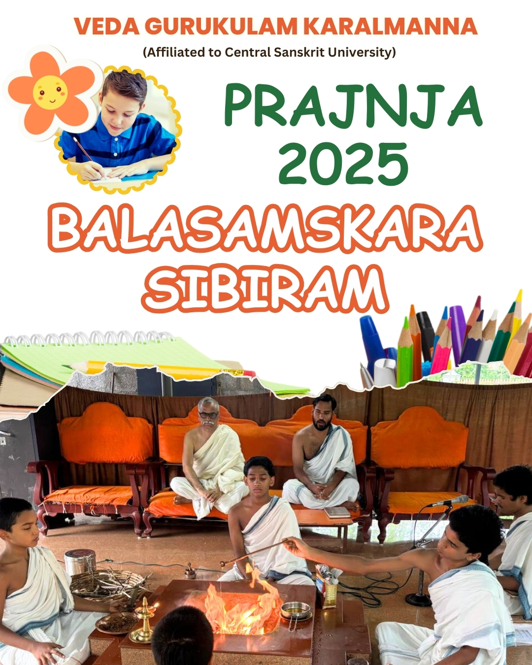 PRAJNJA 2025 BALASAMSKARA SIBIRAM – Begins Today! - Arya Samajam Kerala ...